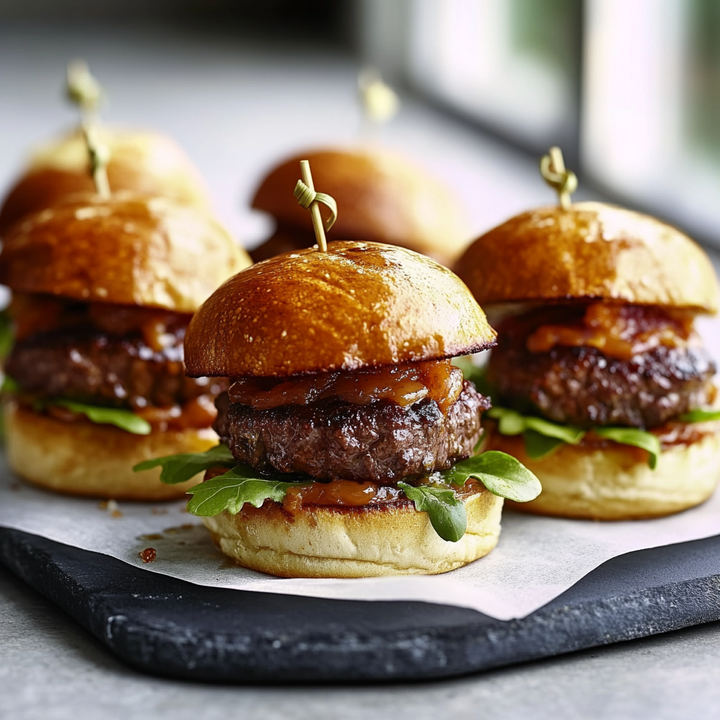 Delicious Mini Sliders with Beef Recipe