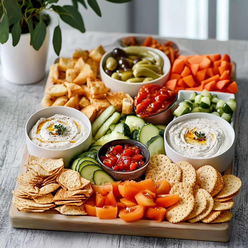 Delicious Snack Platters with Dips for Every Occasion