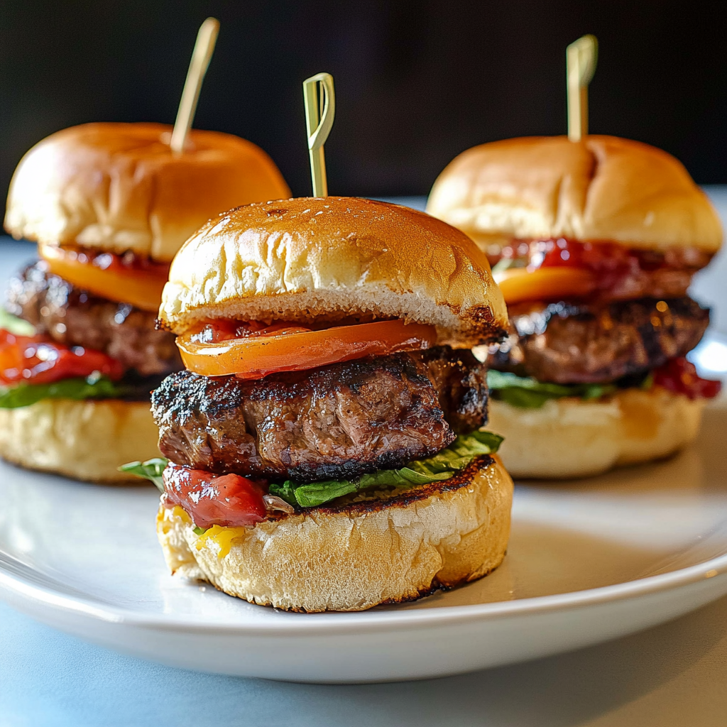 Grilled Beef Sliders