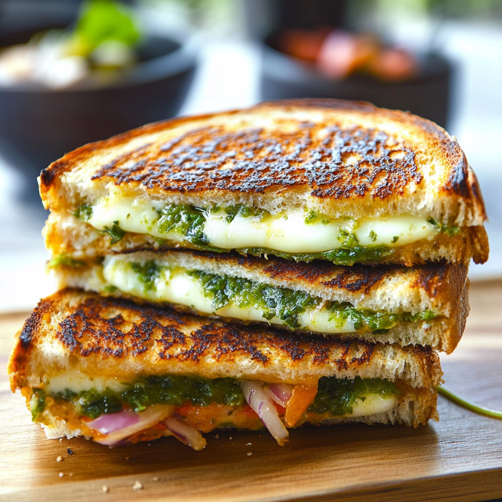 Chutney Grilled Cheese Sandwiches