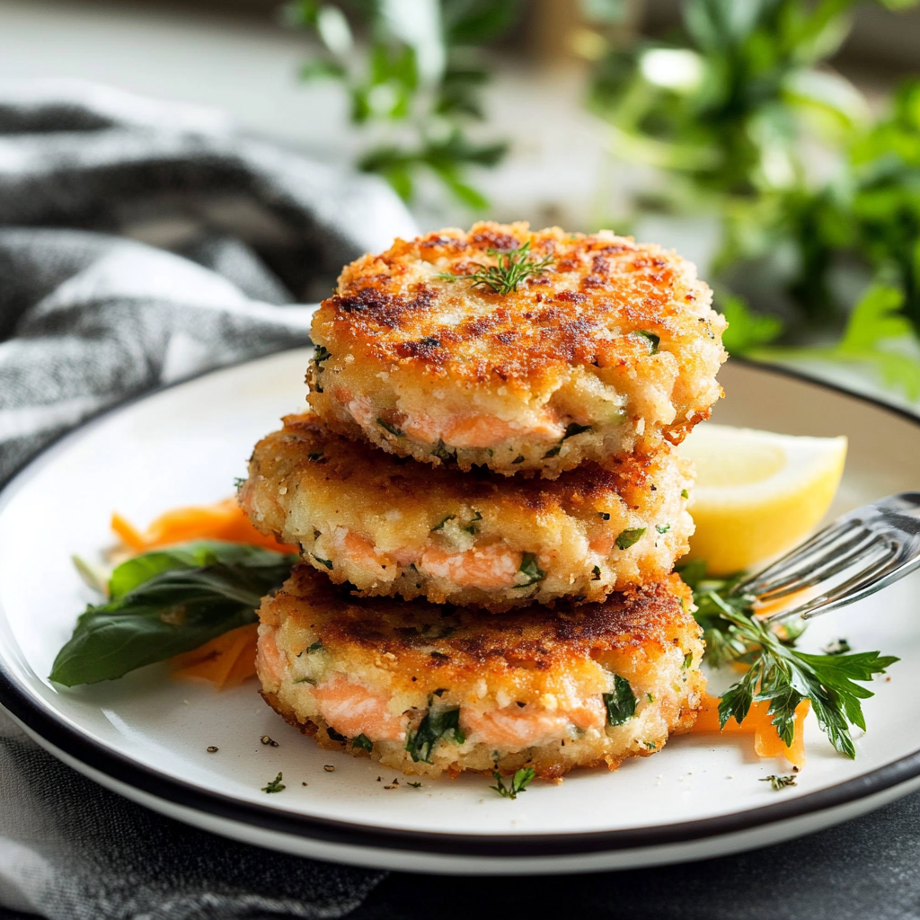 Crispy Canned Salmon Cakes Recipe