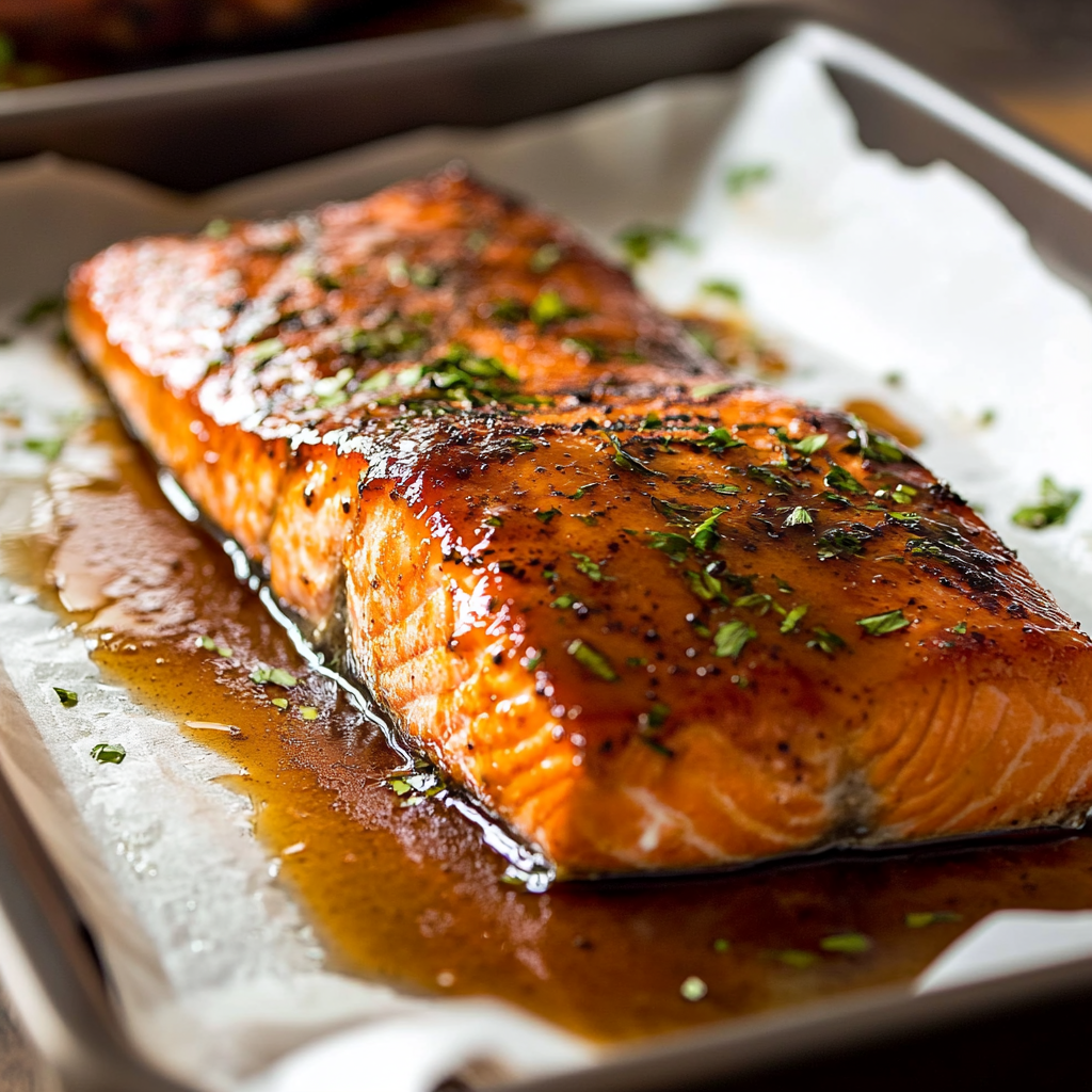 Maple Glazed Salmon