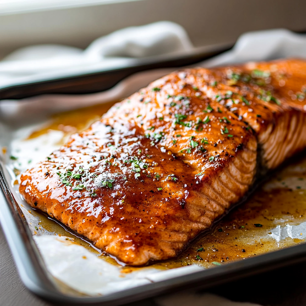 Maple Glazed Salmon