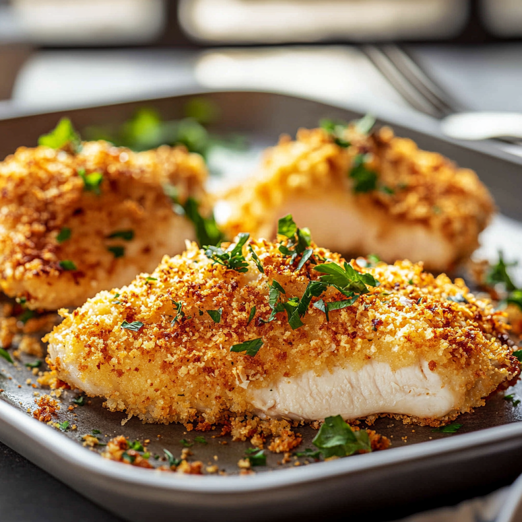 Panko Crusted Chicken
