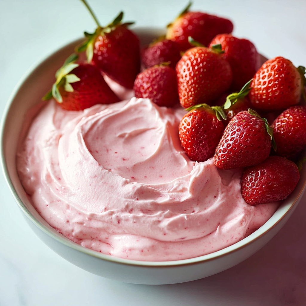 Strawberry Fruit Dip with Cool Whip