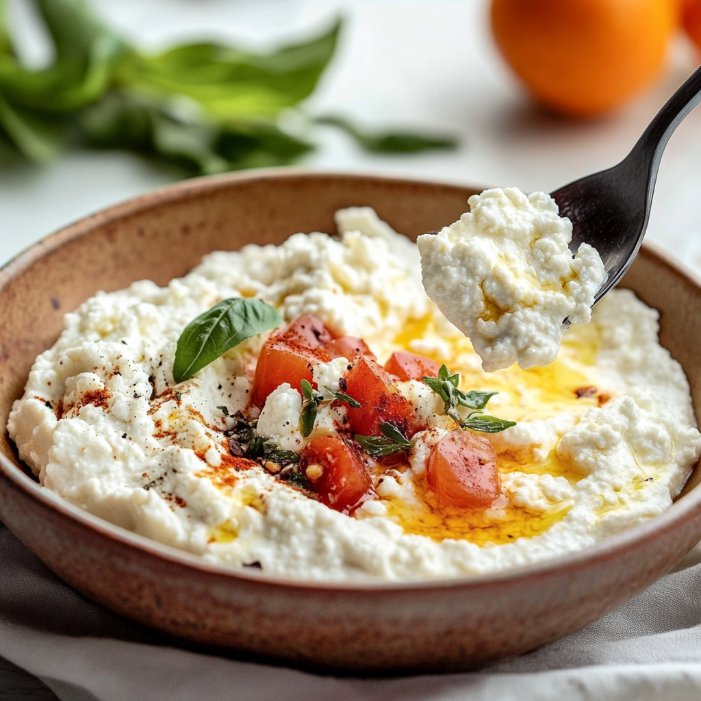 Savory Cottage Cheese Pancakes
