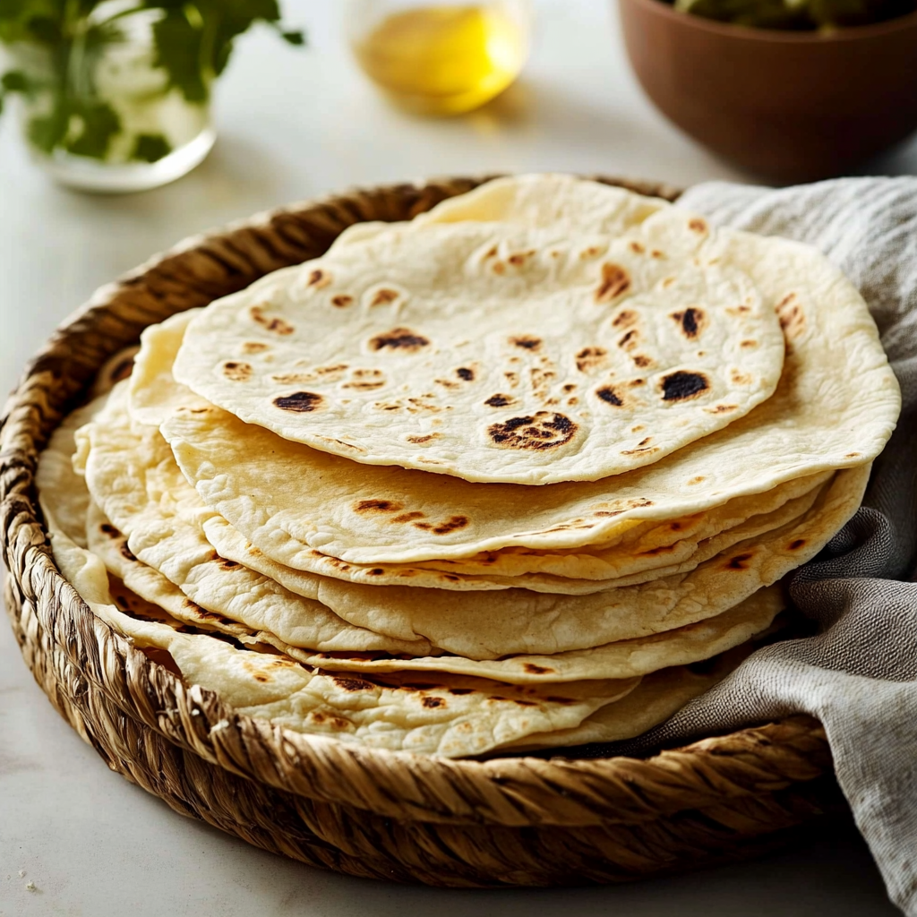 Homemade Flour Tortillas