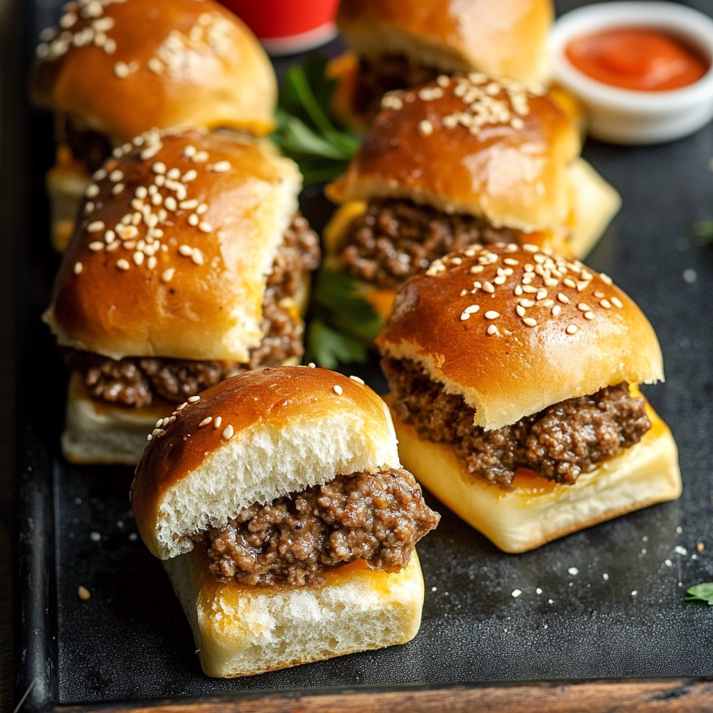 Ground Beef Sliders