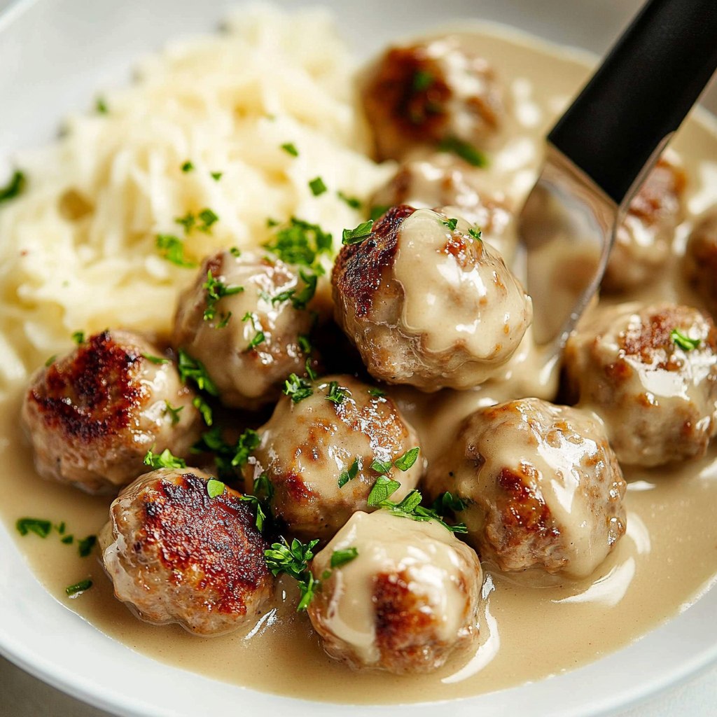 Swedish Meatballs with Frozen Meatballs